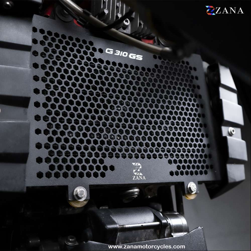 ZANA BMW 310GS RADIATOR GUARD BLACK (ZI-6050)– Moto Central