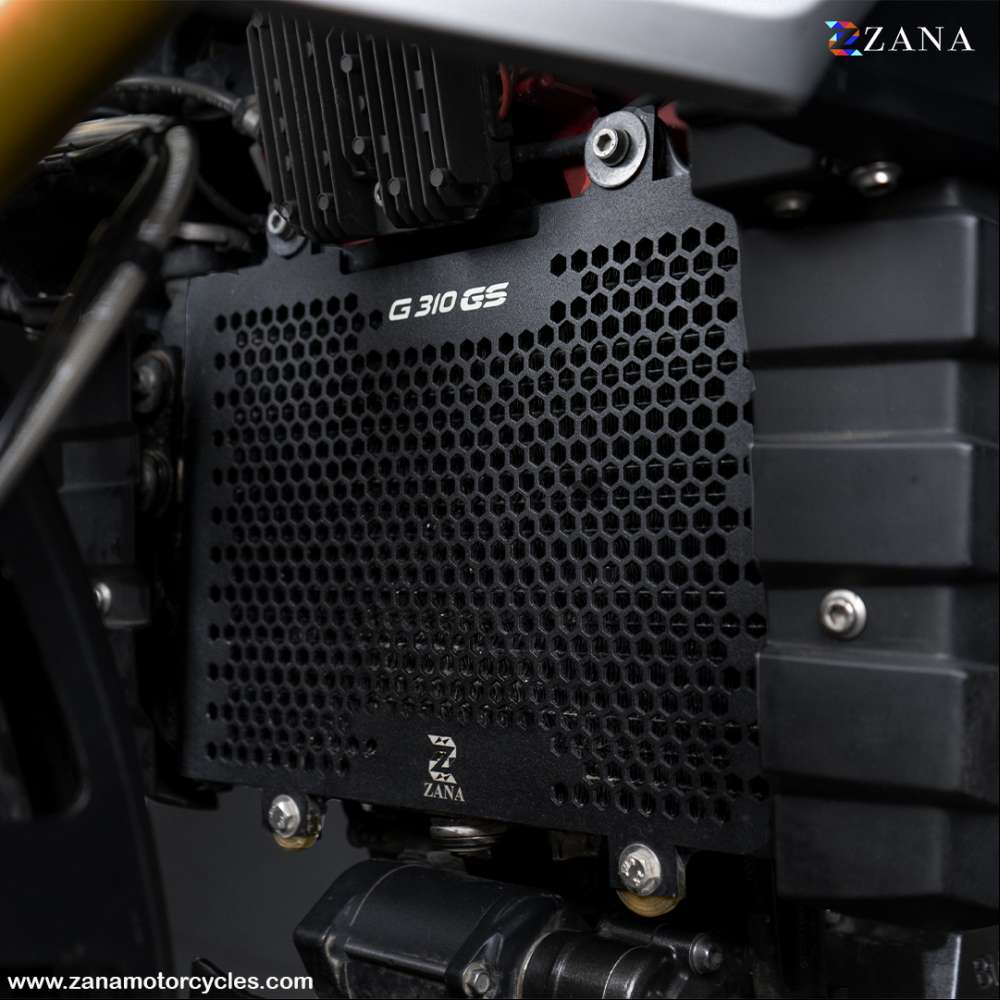 ZANA BMW 310GS RADIATOR GUARD BLACK (ZI-6050)– Moto Central