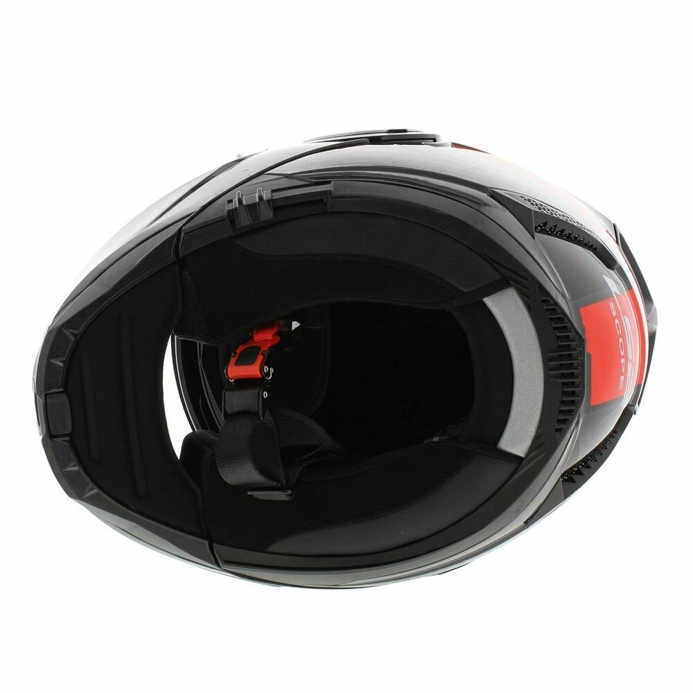 LS2 FF902 Scope HAMR Gloss Black Titanium Red Helmet– Moto Central