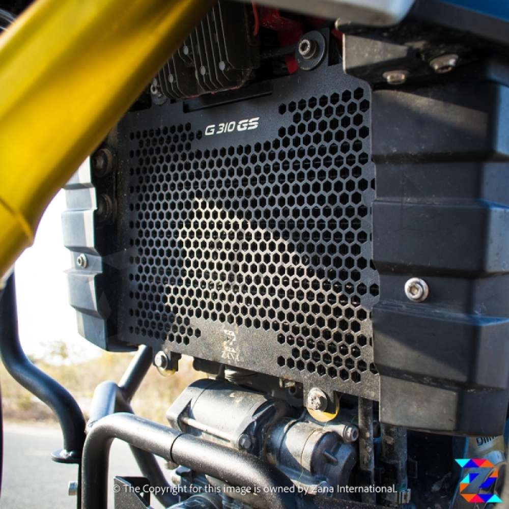 ZANA BMW 310GS RADIATOR GUARD BLACK (ZI-6050)– Moto Central