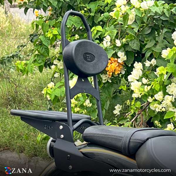 ZANA Top Rack With Pillion Backrest ( Mid Tray Mid back support ) T2 F ...