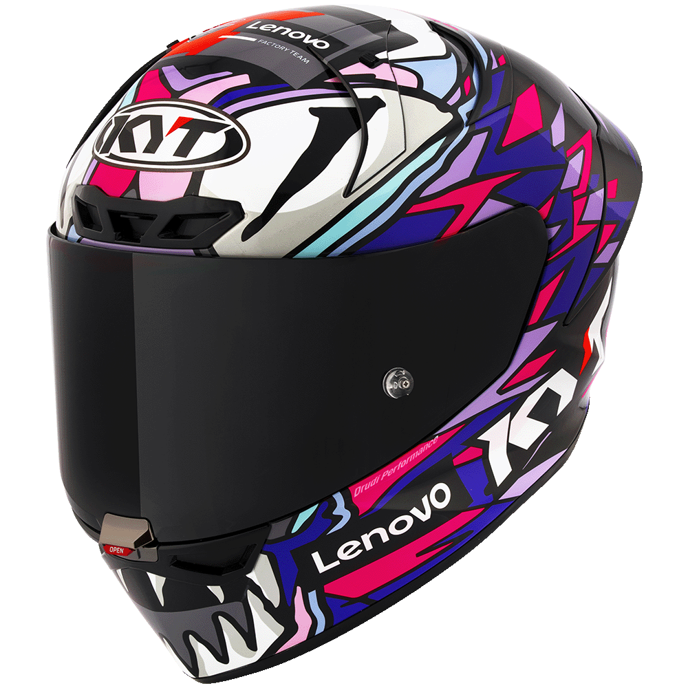 KYT KX1 RACE GP Bastianini Replica 2023 with Sponsor Gloss Helmet– Moto ...