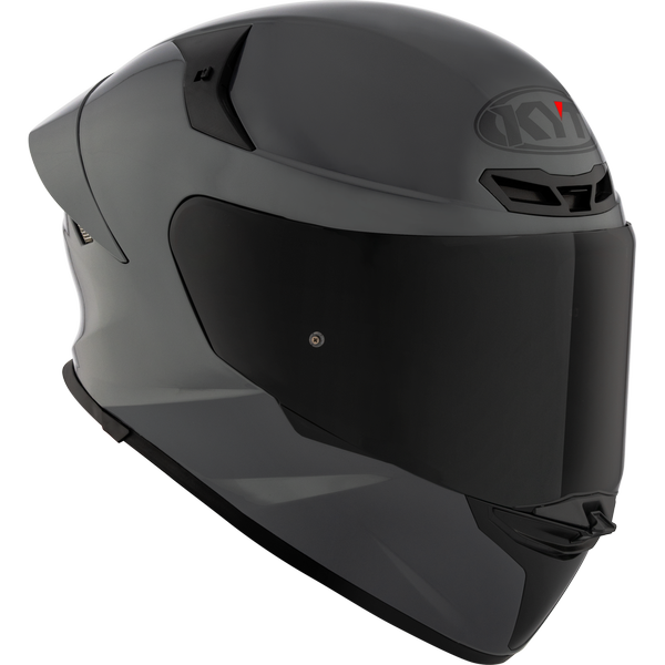 KYT TT Revo Plain GRL Grey Gloss Helmet– Moto Central