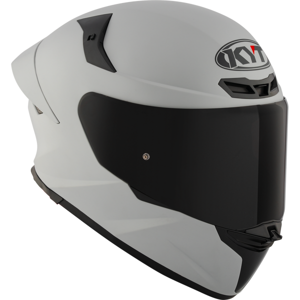 KYT TT Revo Plain Asphalt Grey Matt Helmet– Moto Central