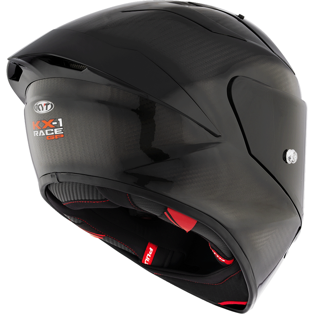 KYT KX1 RACE GP Solid Carbon Gloss Helmet– Moto Central