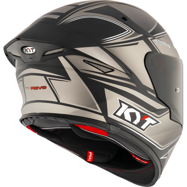 KYT TT Revo Tourist Cool Grey Matt Helmet– Moto Central