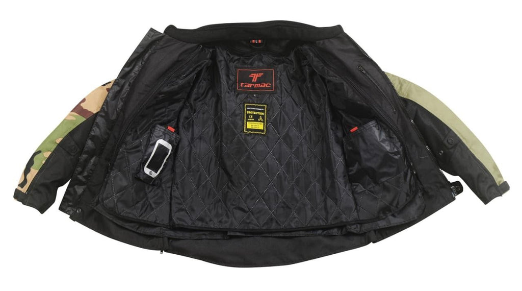 Tarmac One III Level 2 Riding Jacket with PU Chest Protectors (Black A ...