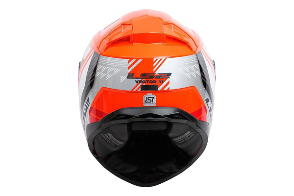 LS2 FF811 VECTOR II Stylus Gloss Fluro Orange Helmet– Moto Central