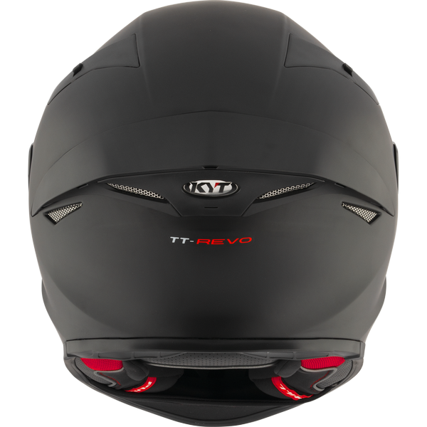 KYT TT Revo Plain Black Matt Helmet– Moto Central