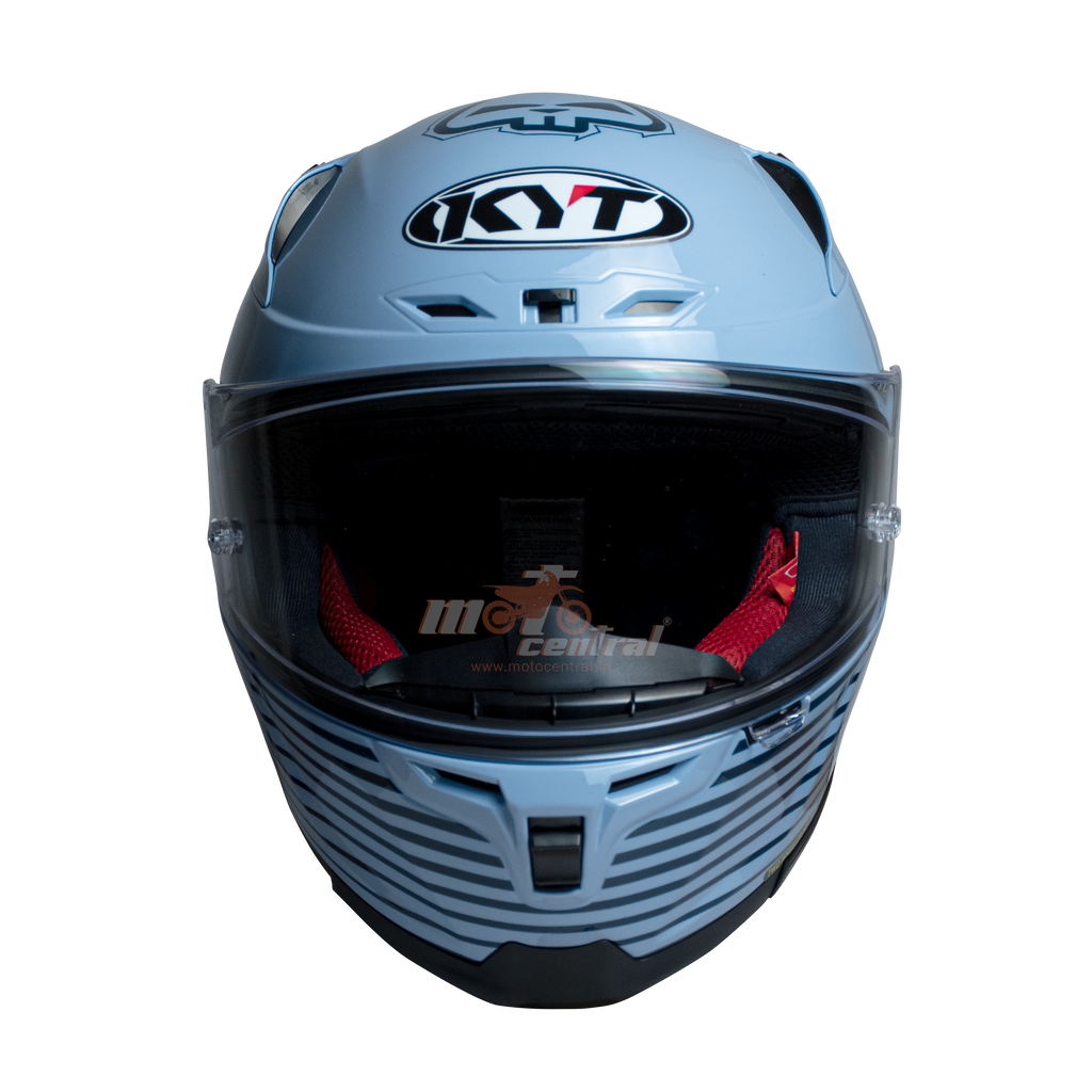 KYT Striker AF37 Livery Gloss Sea Blue Helmet– Moto Central