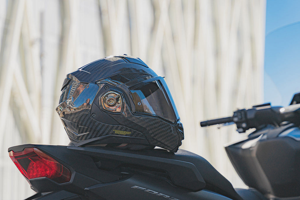 LS2 FF901 Advant X Solid Carbon Gloss Helmet– Moto Central