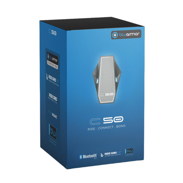 Bluarmor C50 Helmet Intercom Communication Device– Moto Central
