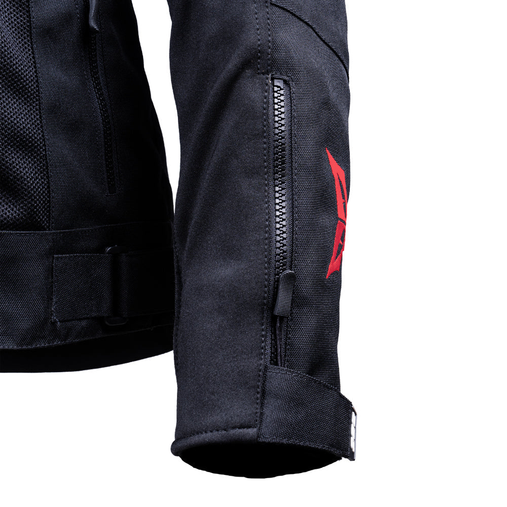 DSG GPX Riding Jacket Black Red– Moto Central