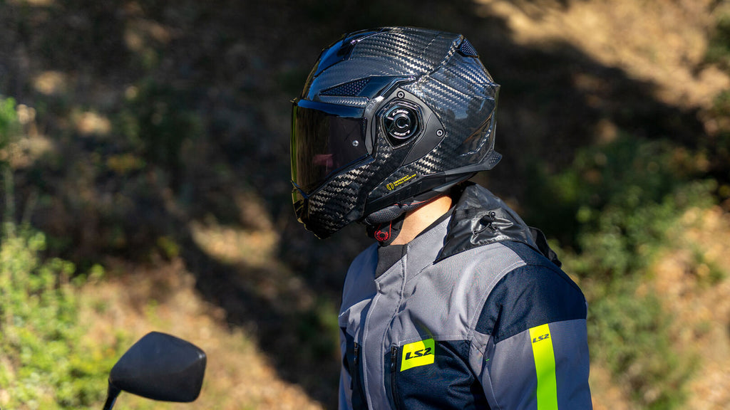 LS2 FF901 Advant X Solid Carbon Gloss Helmet– Moto Central