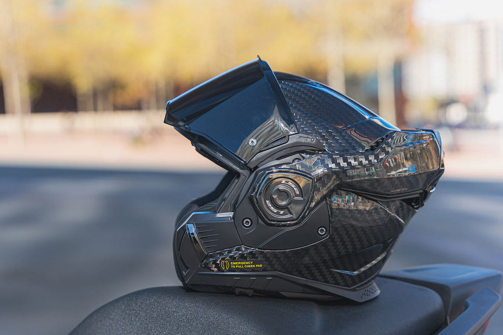 LS2 FF901 Advant X Solid Carbon Gloss Helmet– Moto Central