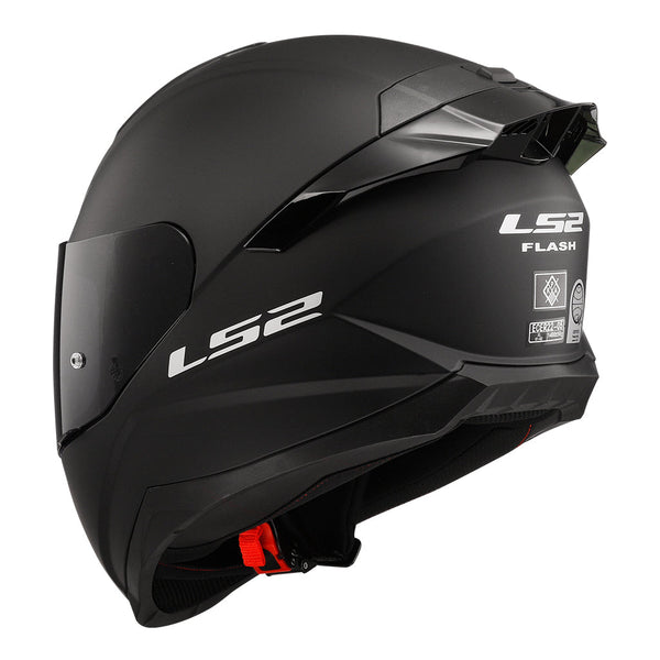 LS2 FF802 Flash Solid Black Matt Helmet– Moto Central