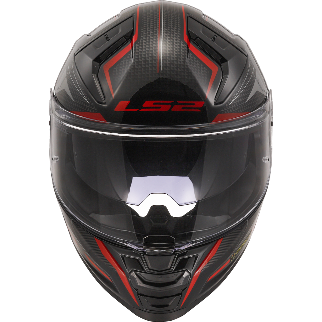 LS2 FF811 Vector II Alizer Gloss Black Red Helmet– Moto Central
