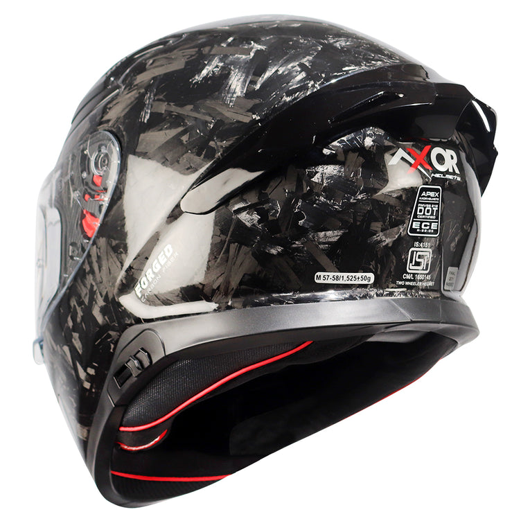 AXOR Apex Forged Carbon Fiber Gloss Black Helmet– Moto Central