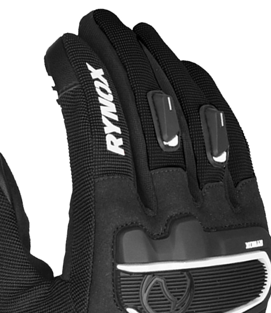 Rynox Helium GT 2 Gloves (Black White)– Moto Central