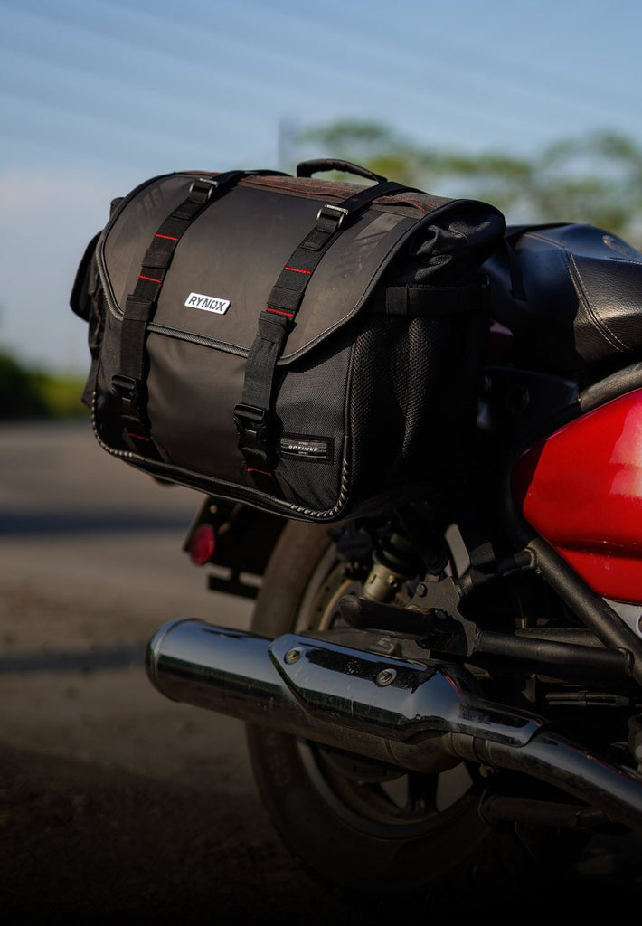 Rynox Optimus Saddlebags 60L Stormproof– Moto Central