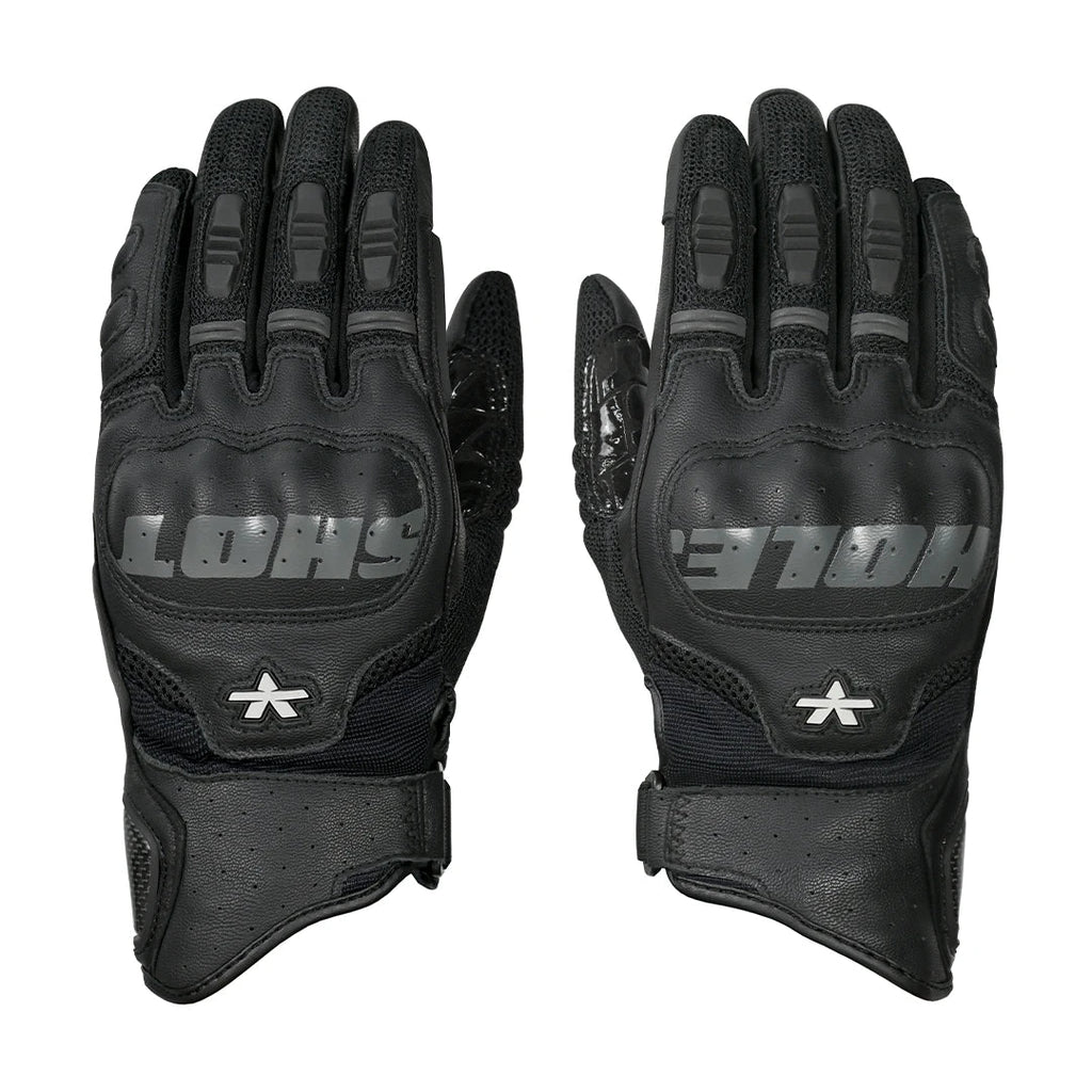 Viaterra Holeshot Pro Motorcycle Riding Gloves (Black)– Moto Central