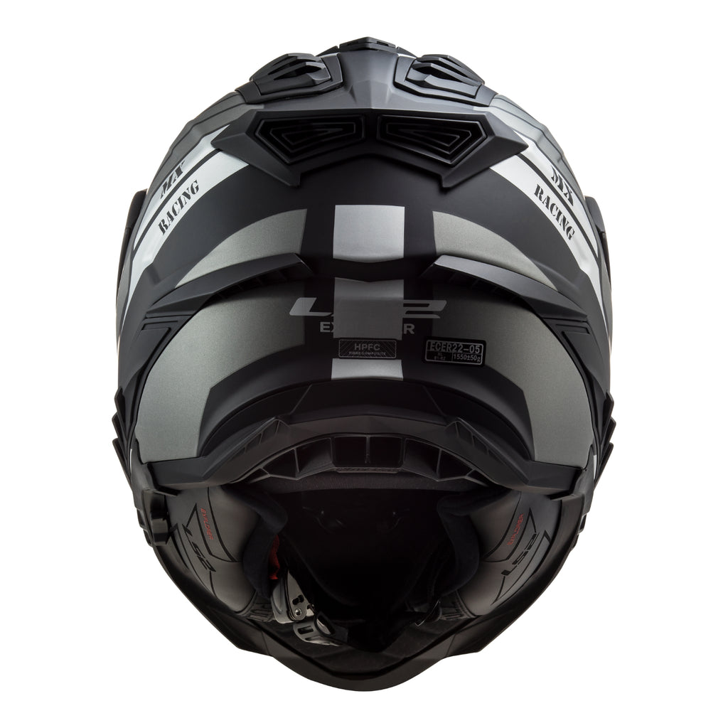LS2 MX701 Explorer Atlantis Matt Black Titanium Helmet– Moto Central