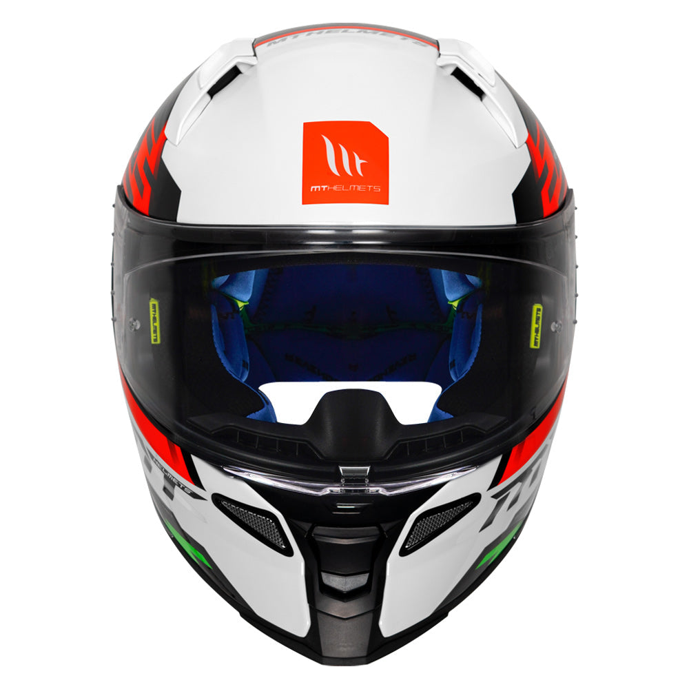 MT Revenge 2 Brush Gloss Red Helmet– Moto Central