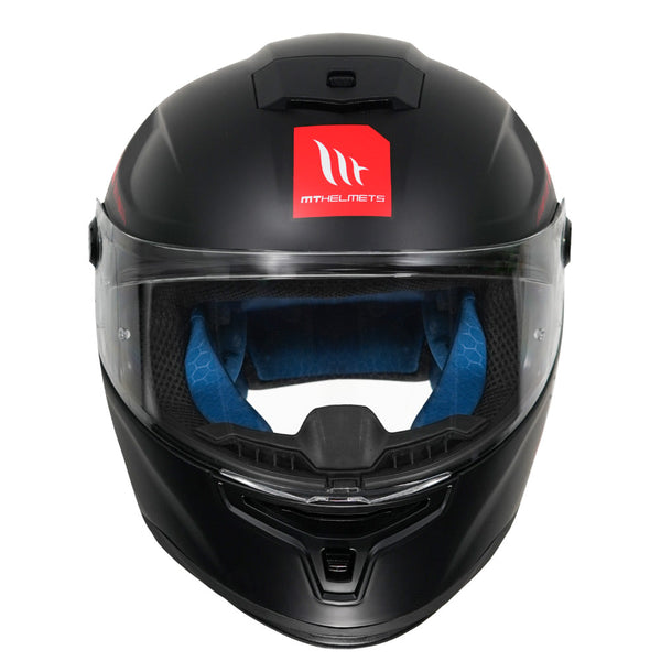 MT Hummer B Solid Gloss Black A1 Helmet– Moto Central