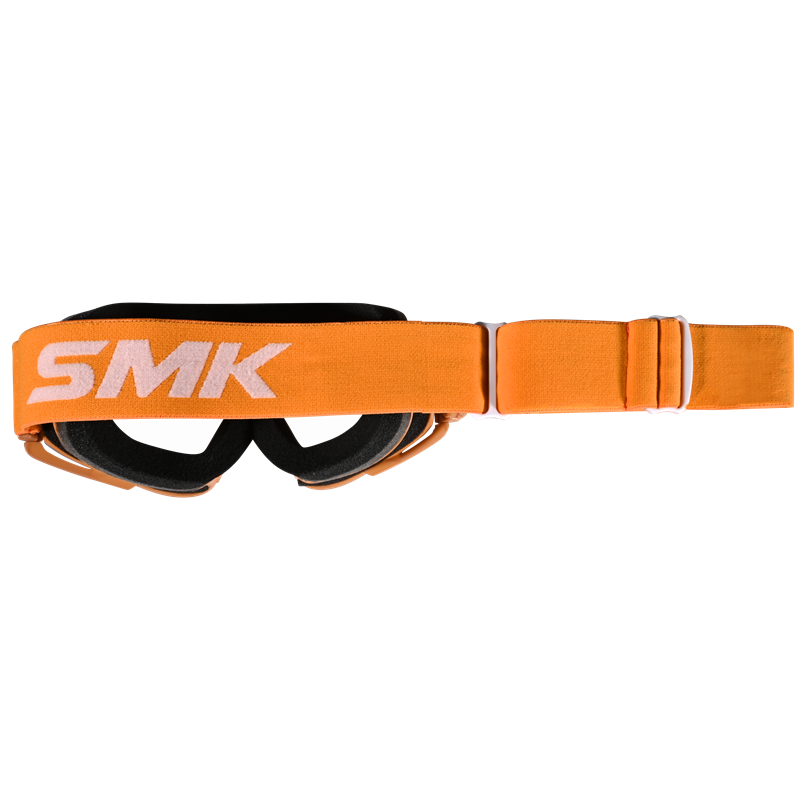SMK Terrain Offroad Goggle with Clear and Extra Mirror Lens (Orange wi ...