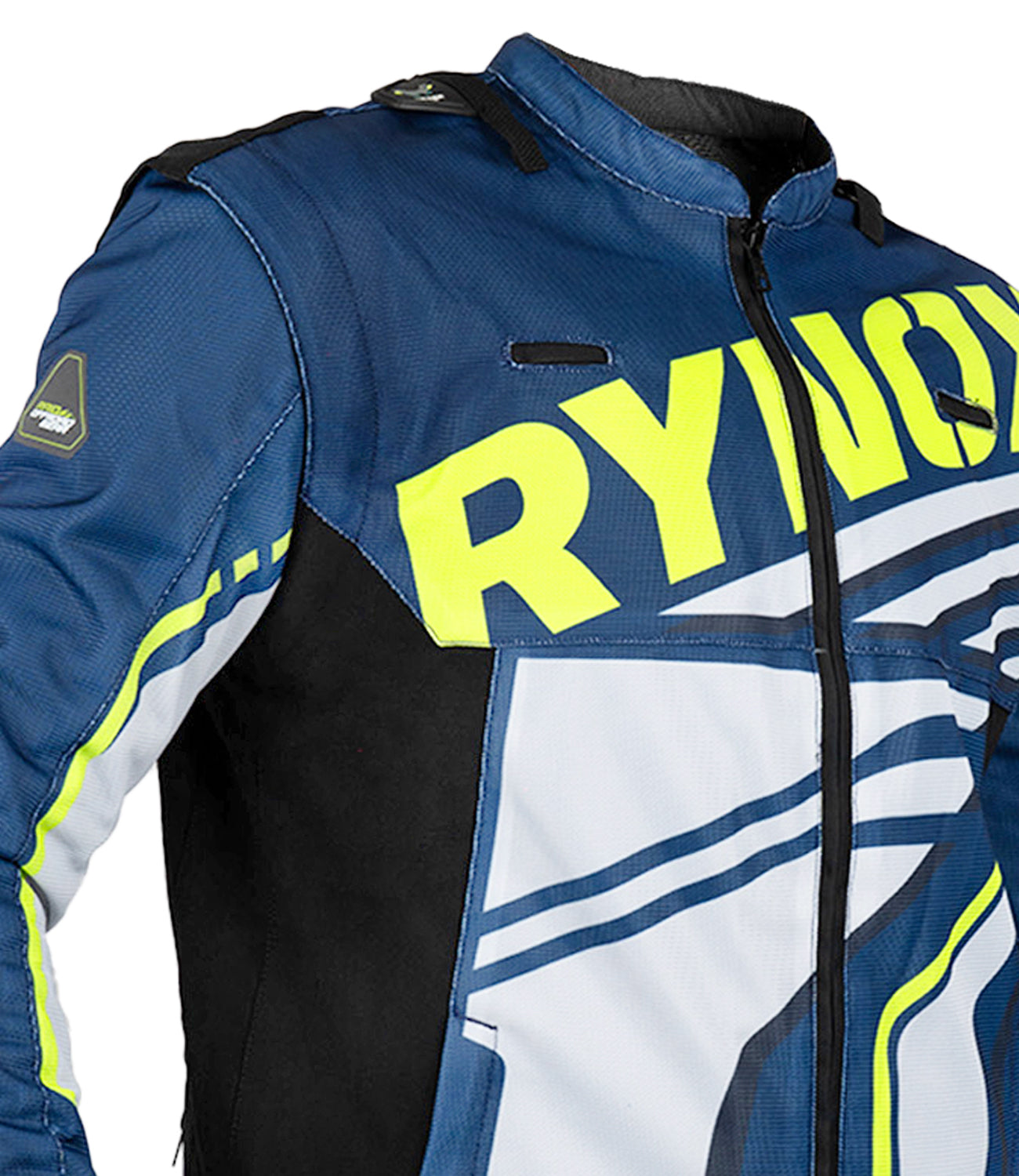 Rynox Dune Neo Trail Offroad Jacket (Blue Hi Viz Green)– Moto Central