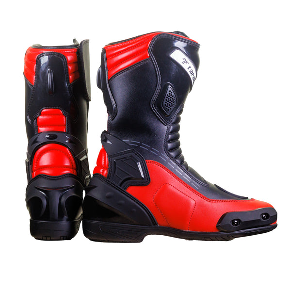 Tarmac Speed Riding Boots (Black Red)– Moto Central