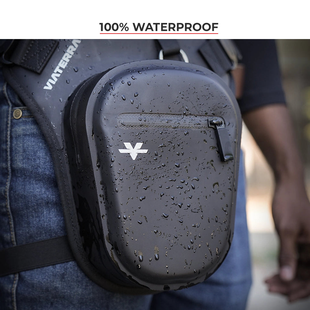 ViaTerra 100% Waterproof Thigh Bag– Moto Central