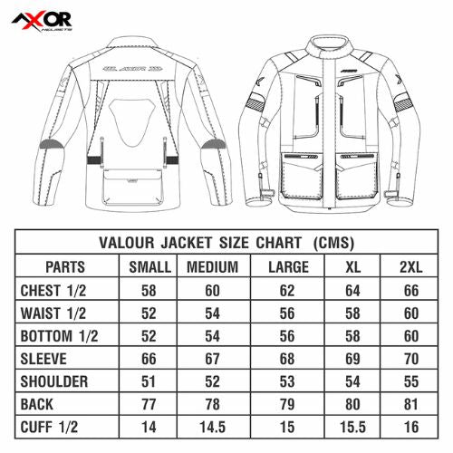Axor Valour Riding Jacket (Black Red)– Moto Central