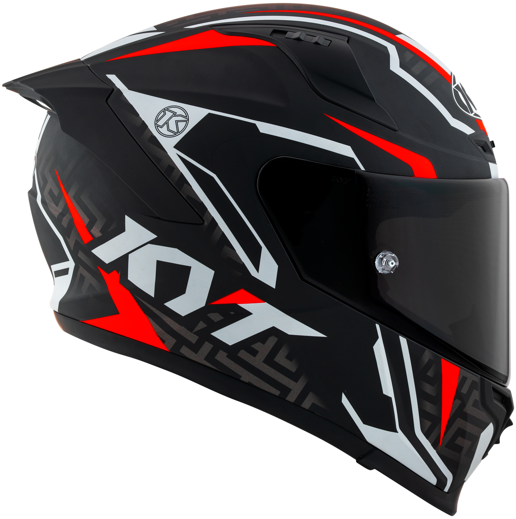KYT Striker #02 Matt Black Red Helmet– Moto Central