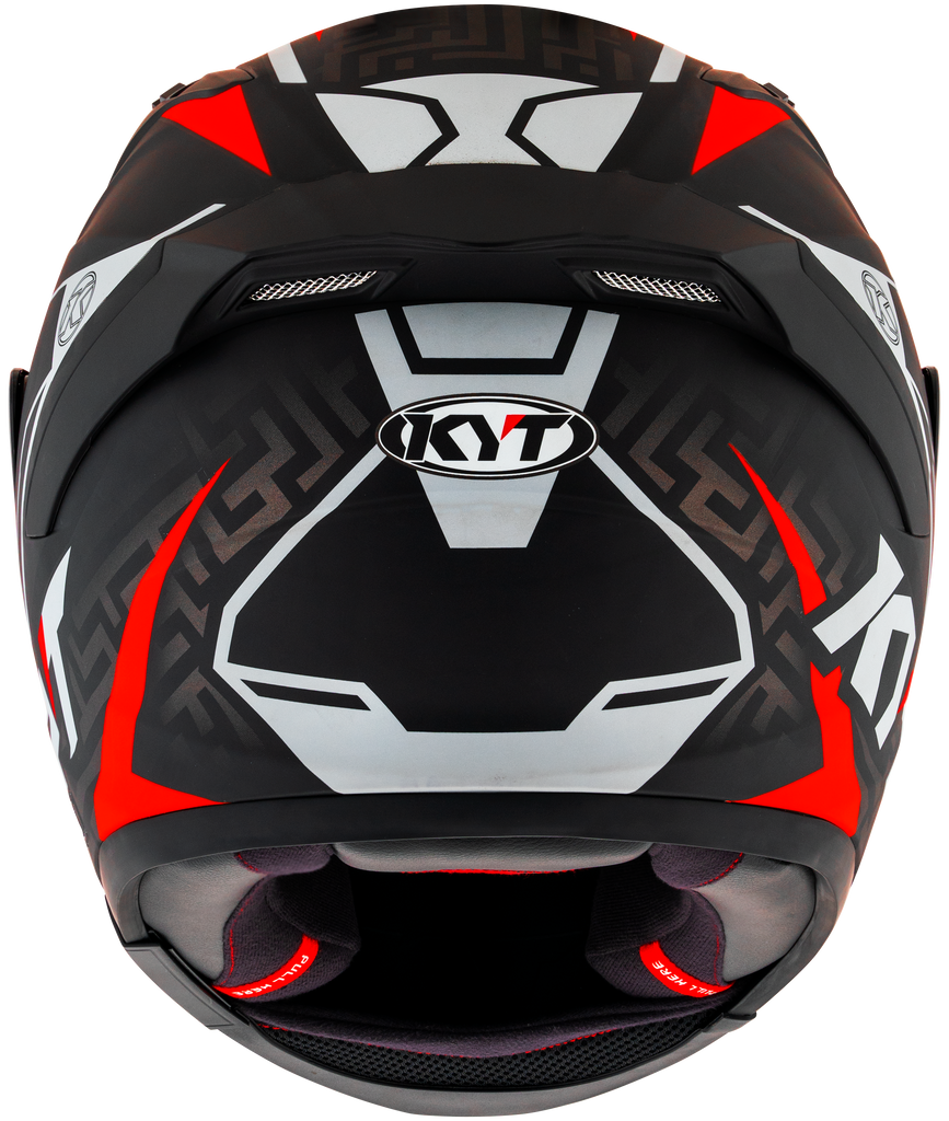 KYT Striker #02 Matt Black Red Helmet– Moto Central