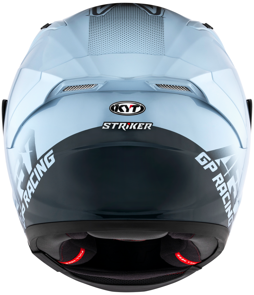 KYT Striker 2V AF37 Livery Gloss Sea Blue Helmet– Moto Central
