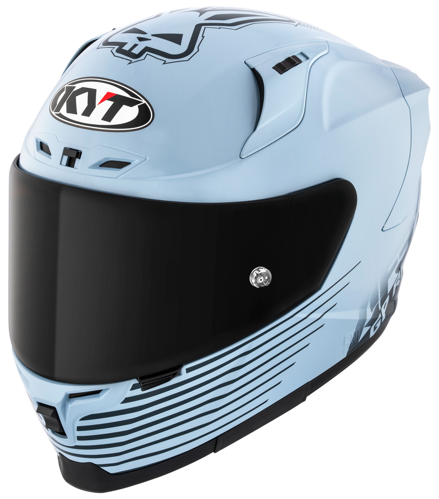 KYT Striker AF37 Livery Gloss Sea Blue Helmet– Moto Central