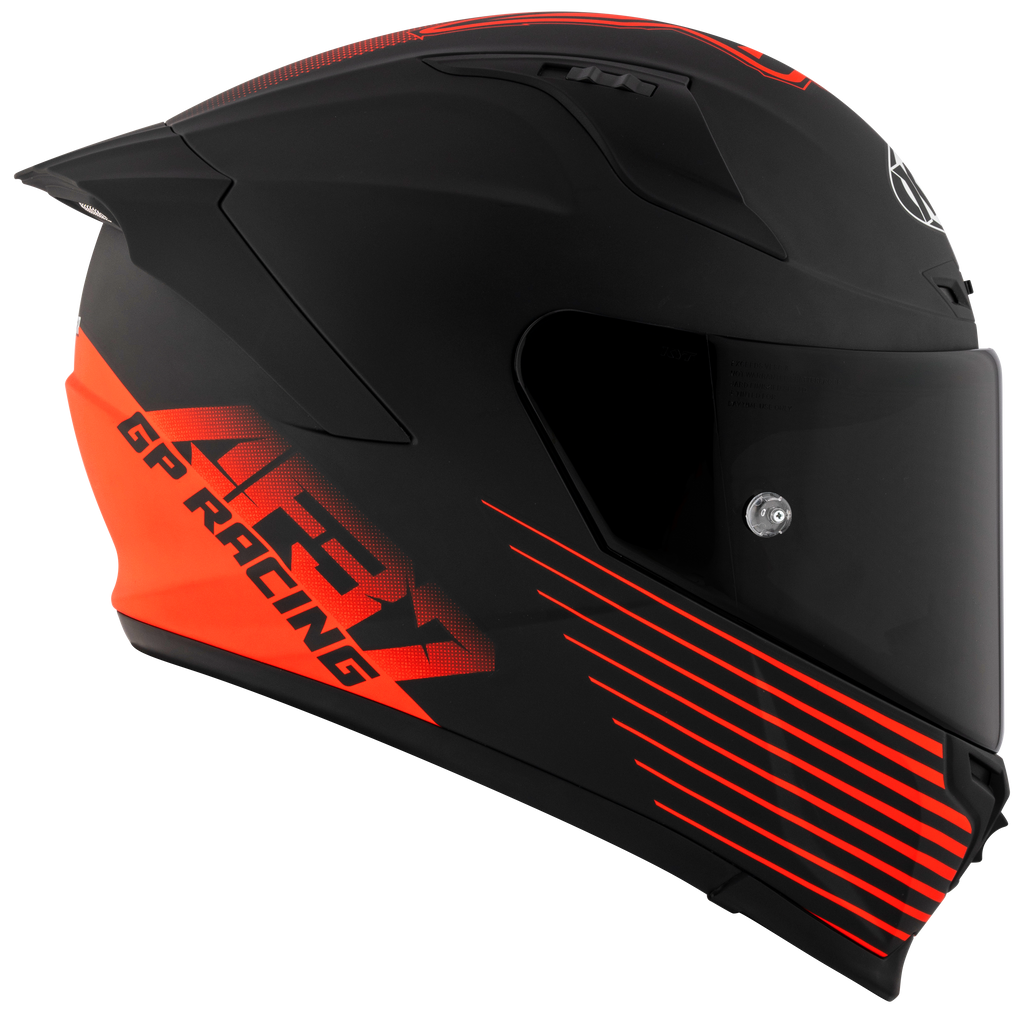 KYT Striker AF37 Livery Matt Black Red Helmet– Moto Central