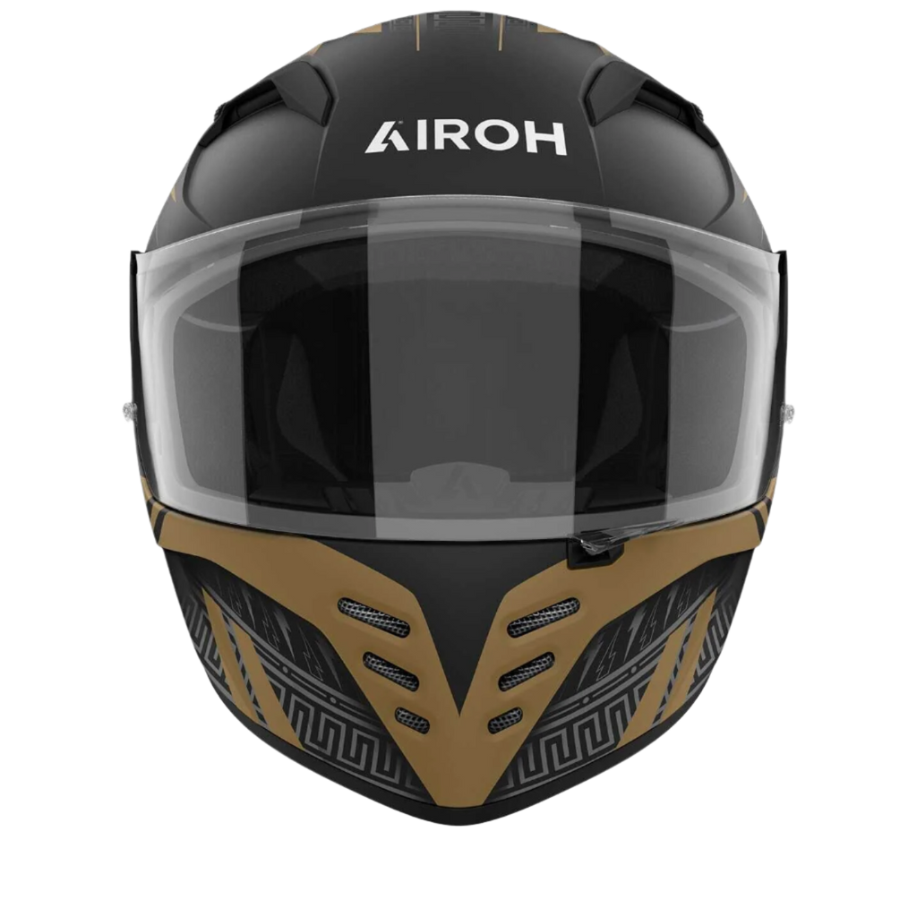Airoh Connor Zeus Black Gold Matt Helmet– Moto Central