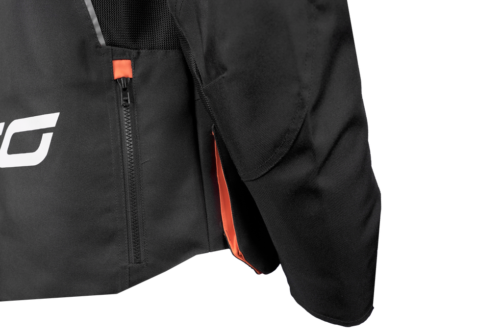 DSG ADV Riding Jacket Black Orange– Moto Central