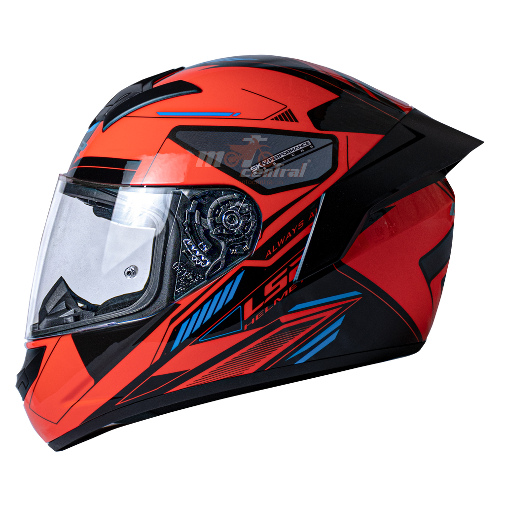 LS2 FF352 Betha Hi Viz Orange Gloss Helmet– Moto Central