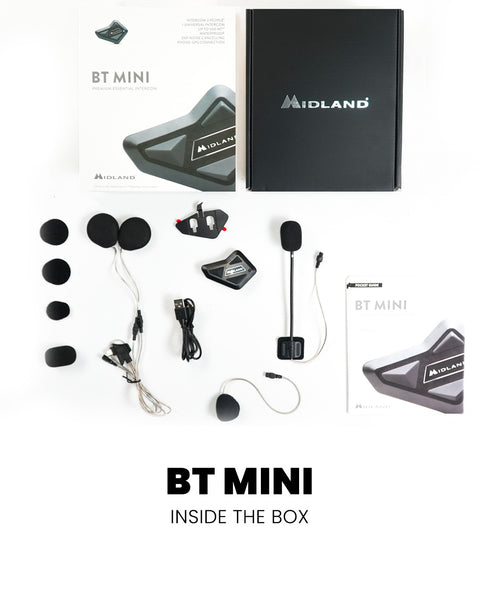 Midland BT Mini Helmet Intercom (Single)– Moto Central