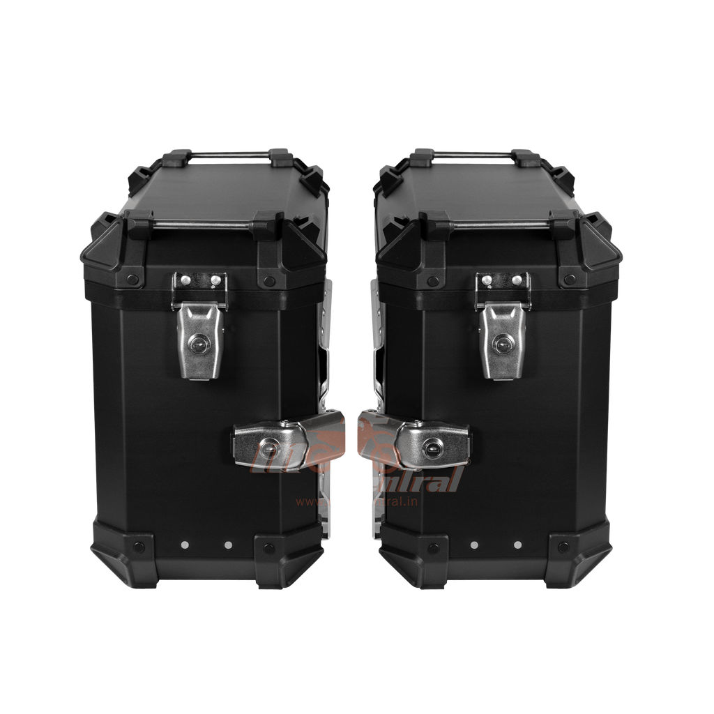 COOCASE Aluminum Side Panniers Set 36L X2 (Black)– Moto Central