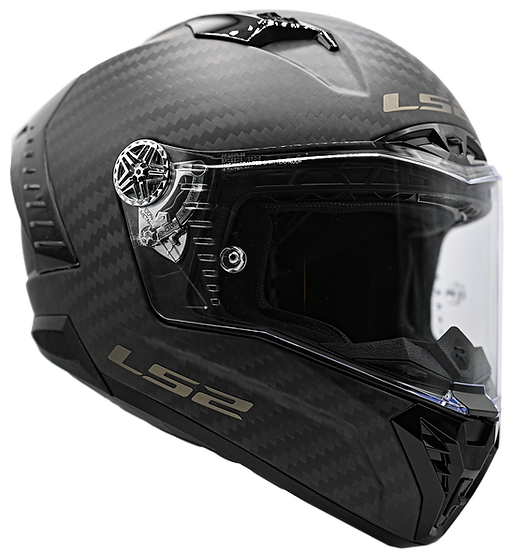 LS2 FF805 THUNDER Carbon GP Racing Solid Matt Helmet (FIM Certified ...