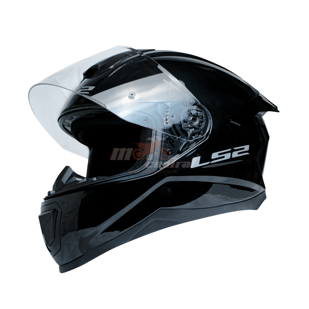 LS2 FF802 Flash Solid Black Gloss Helmet– Moto Central