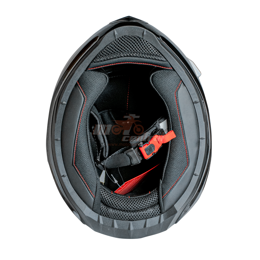 LS2 FF802 Flash Solid Black Gloss Helmet– Moto Central