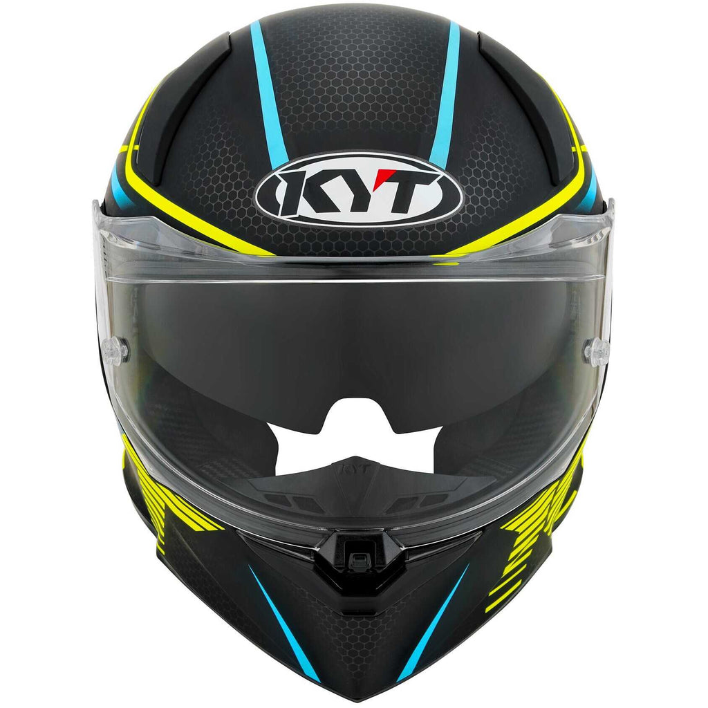 KYT R2R Pro Concept Matt Black Yellow Helmet– Moto Central