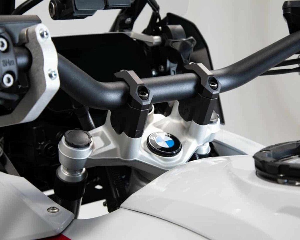 SW Motech 40mm Handlebar Risers for BMW R1200GS R1250GS Black (LEH.07 ...