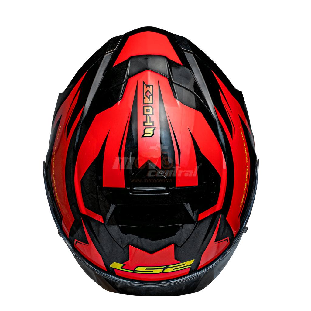 LS2 FF800 Storm II Atomik Black Red Shadow Gloss Helmet (D Ring)– Moto ...