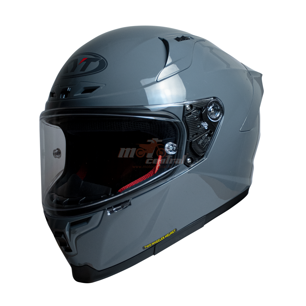 KYT Striker Plain Gloss GRL Grey Helmet– Moto Central